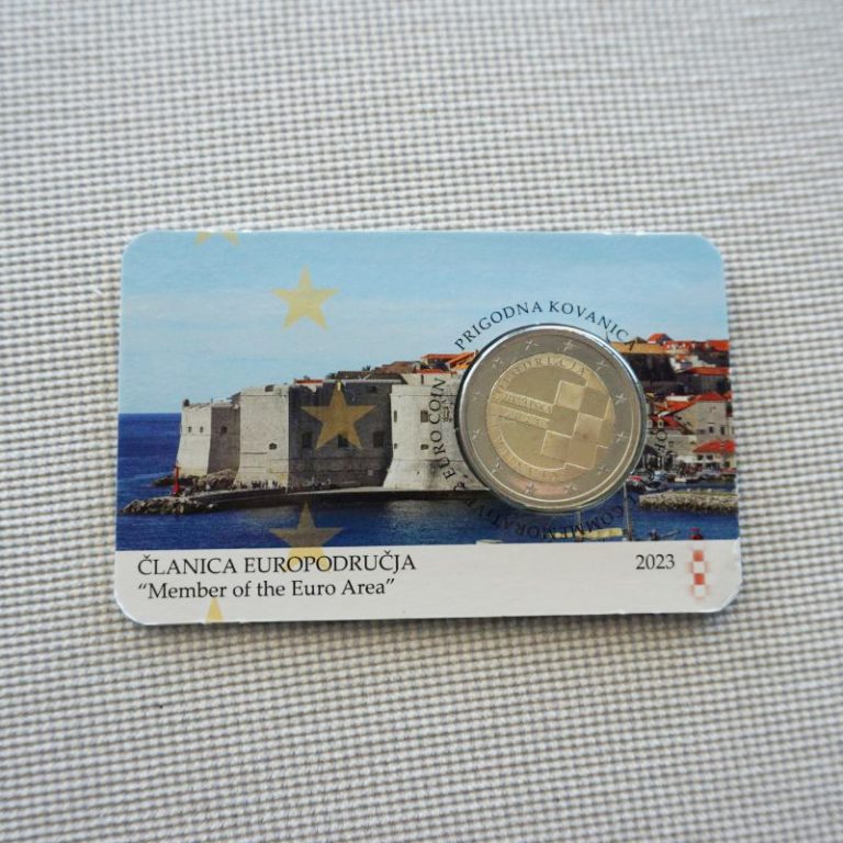 2023 (HR) - Introduction of the Euro (coincard) - Euro Coin Collection
